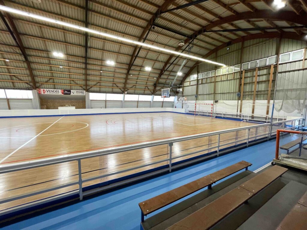 Terrain de Roller Hockey en Ligne «autostable»